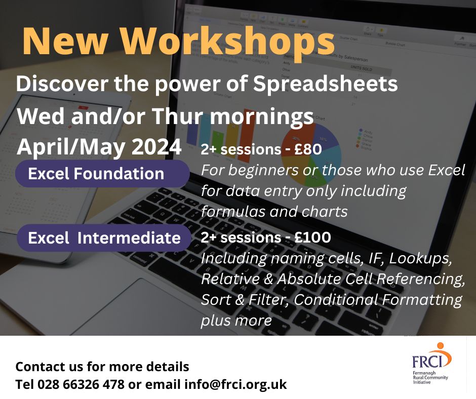 New Workshops - Fermanagh Rural Community Initiative